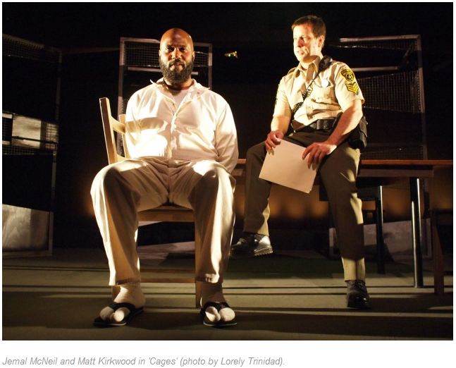 Articles - Cages the Play - Hard-hitting prison drama at Stella Adler ...